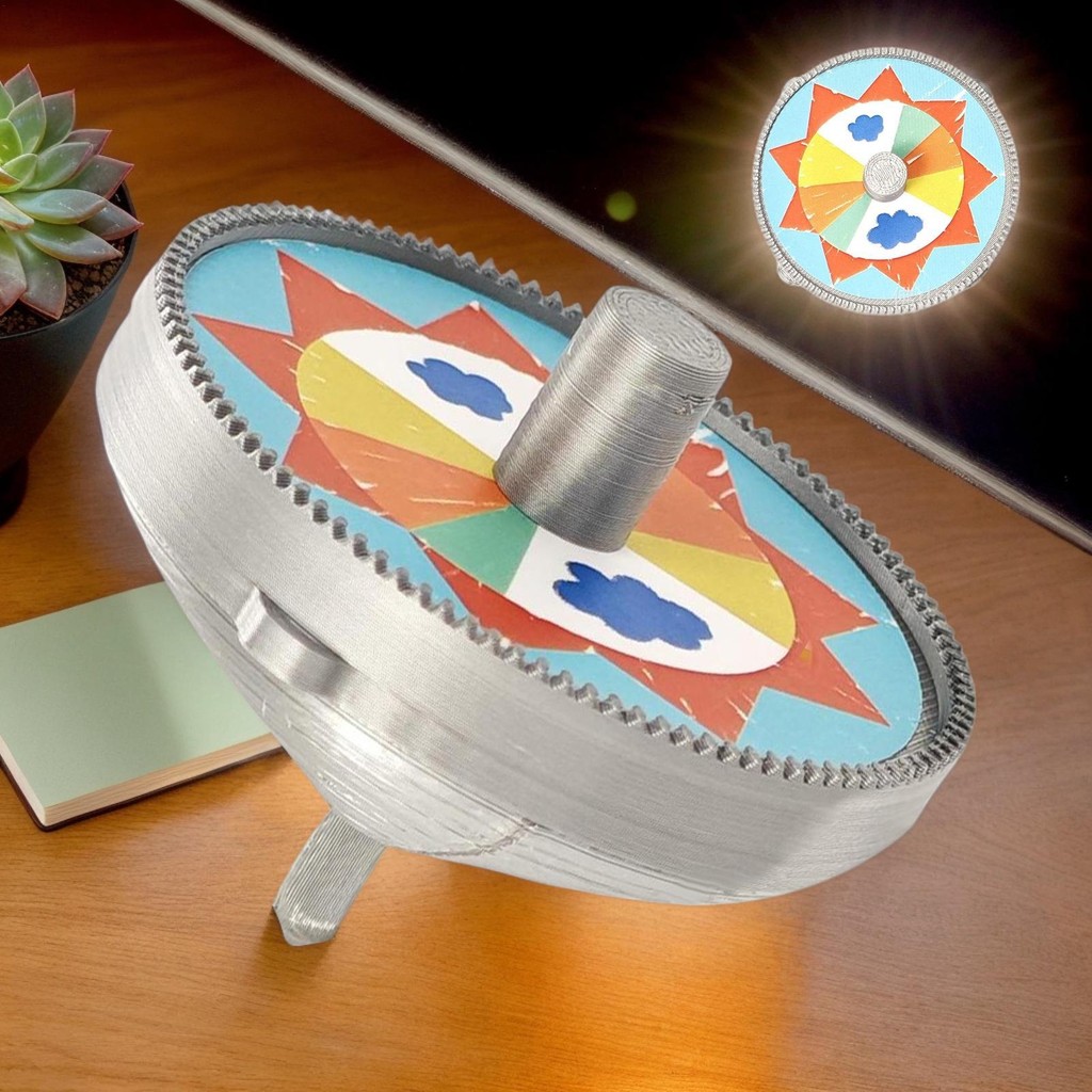3D printing Korean folk games Korean spinning top game props squid game ...