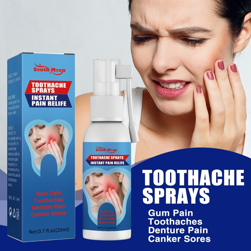 Instant Tooth Pain Relief Spray Effective Treatment Teeth Pain Swell ...