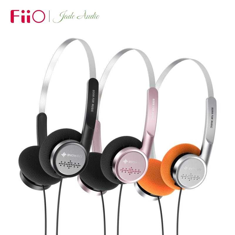 FiiO Snowsky Wind Wired HIFI Headphone 40mm Dynamic Rotating Adjustable ...