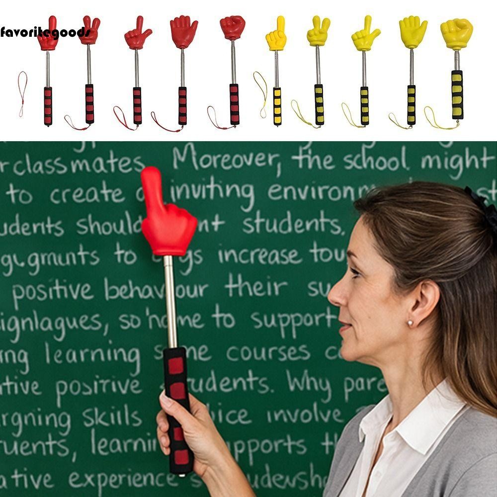 FAVORITEGOODS Finger Reading Sticks, Stainless Steel Finger Design ...