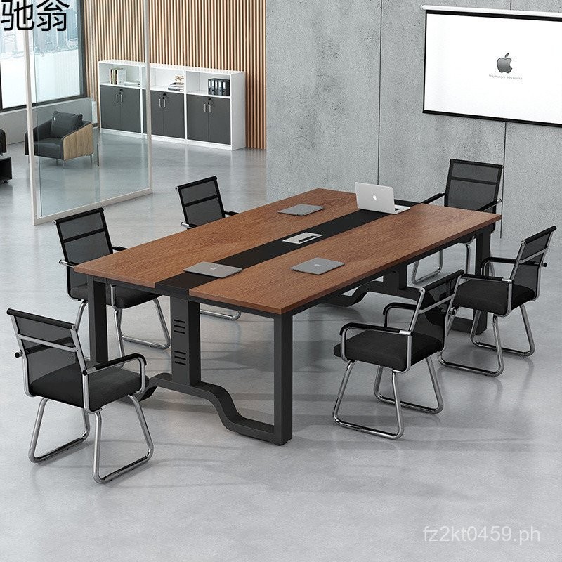 Conference Table Long Table Work Desk Simple Modern Public Desk Meeting ...