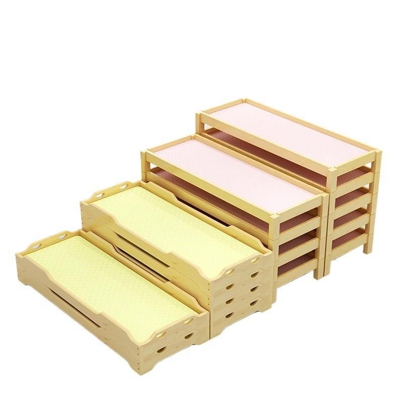 Nap Bed for Daycare Kindergarten Children's Bed Kindergarten Solid Wood ...