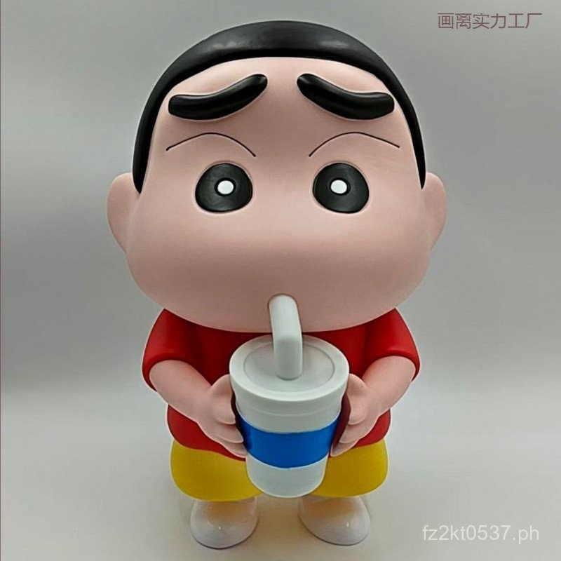Milk Tea Crayon Shin-chan Large Figurine Light-up Version Pat Pat Lamp ...