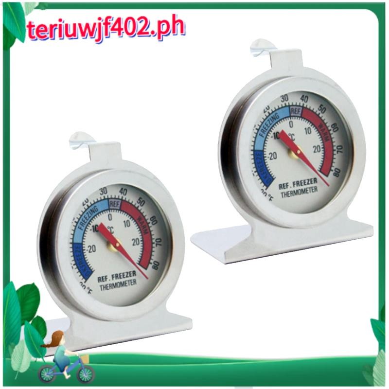 2 Pcs Refrigerator Thermometer 20℃～20℃/-20℉～80℉ Fridge Analog ...