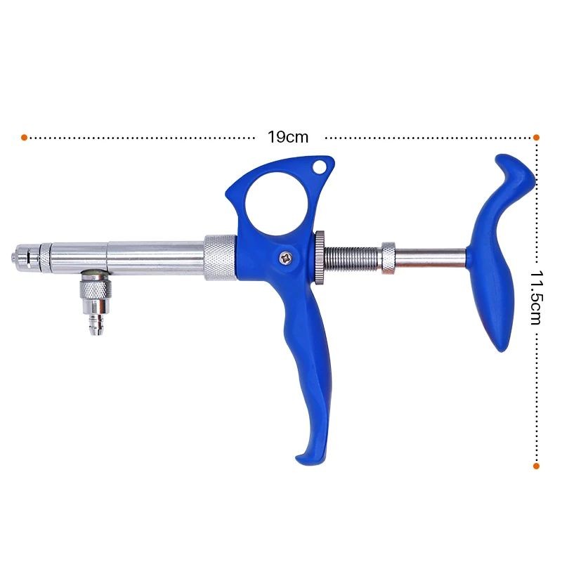 0.75Ml/1ML/2Ml Veterinary Continuous Vaccine Syringe Adjustable ...