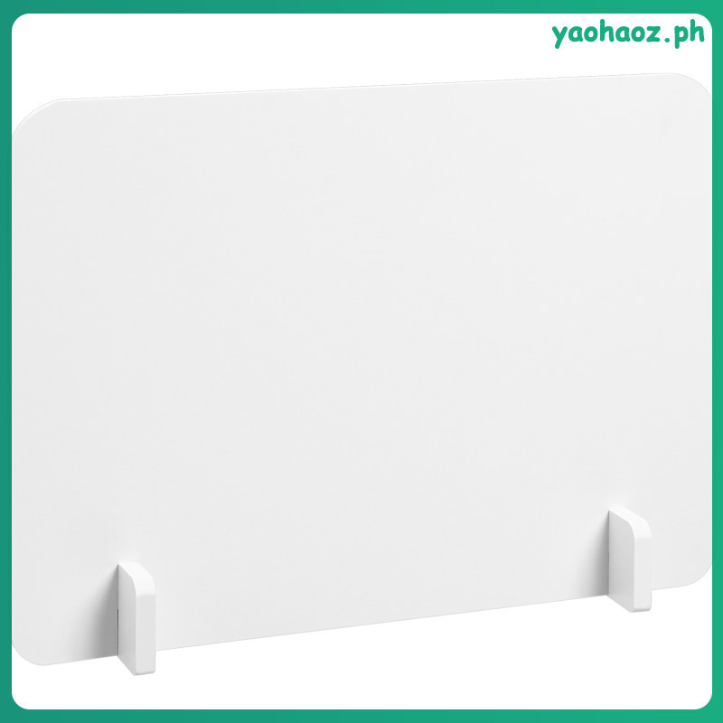Room Divider Panel White Poster Board Guard Isolation Screen Desk ...