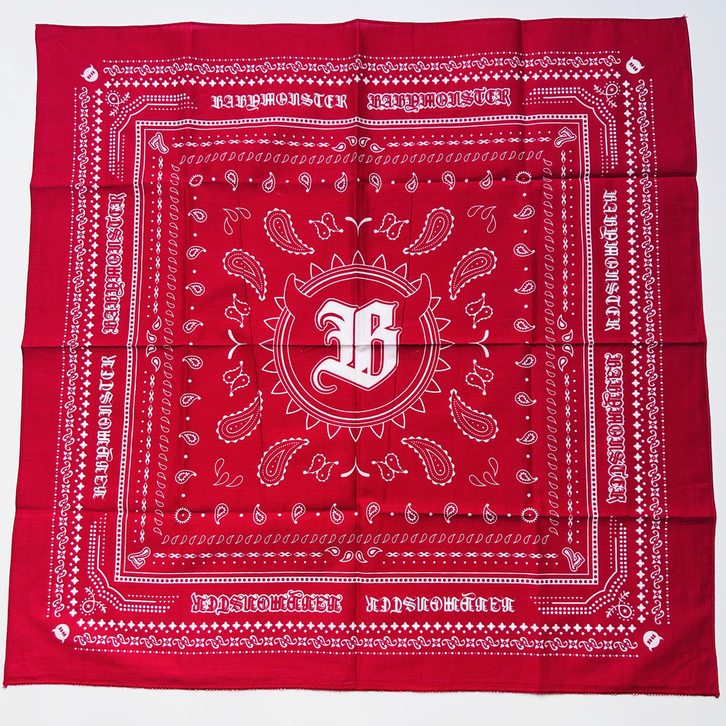 Kpop Babymonster Silk Scarf Square Hijab Foldable | Shopee Philippines