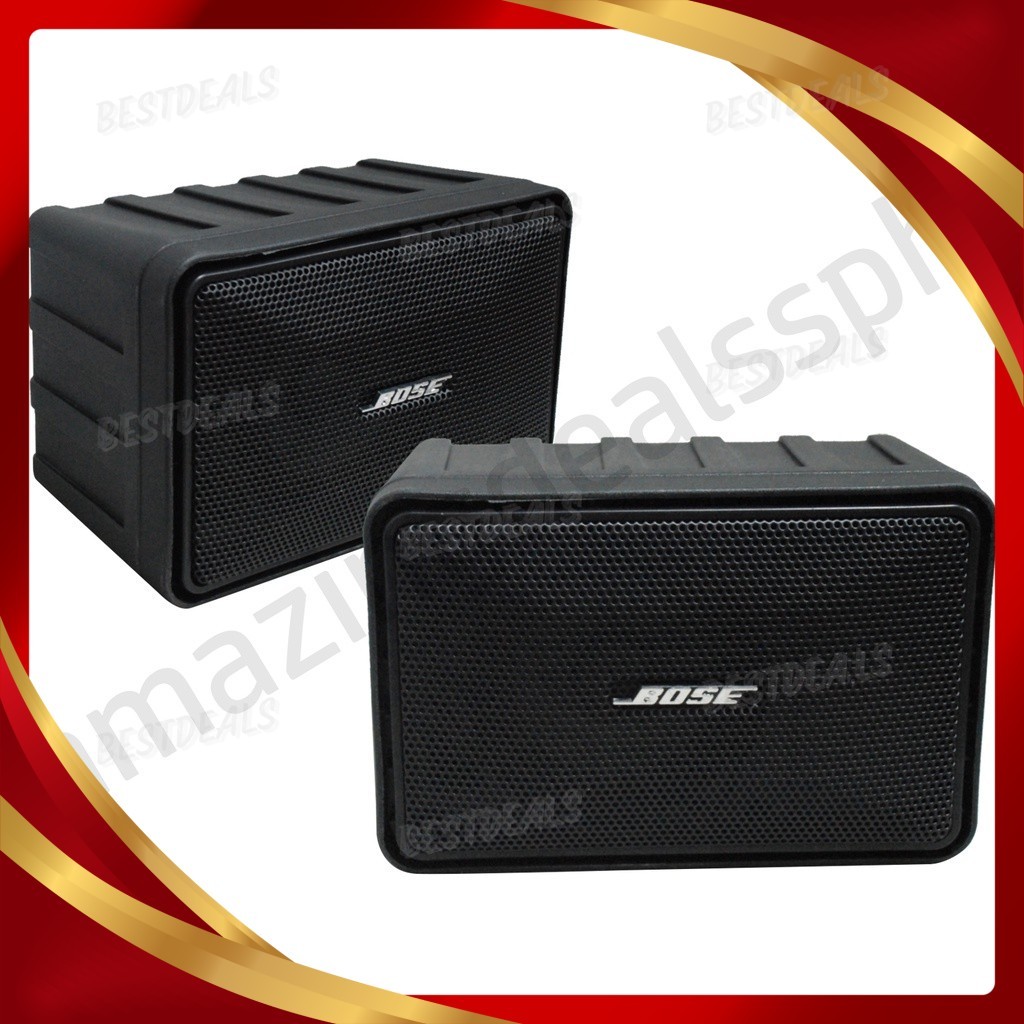 BOSE 101 Music Monitor Direct Reflecting Loudspeakers 1 pair | Shopee ...