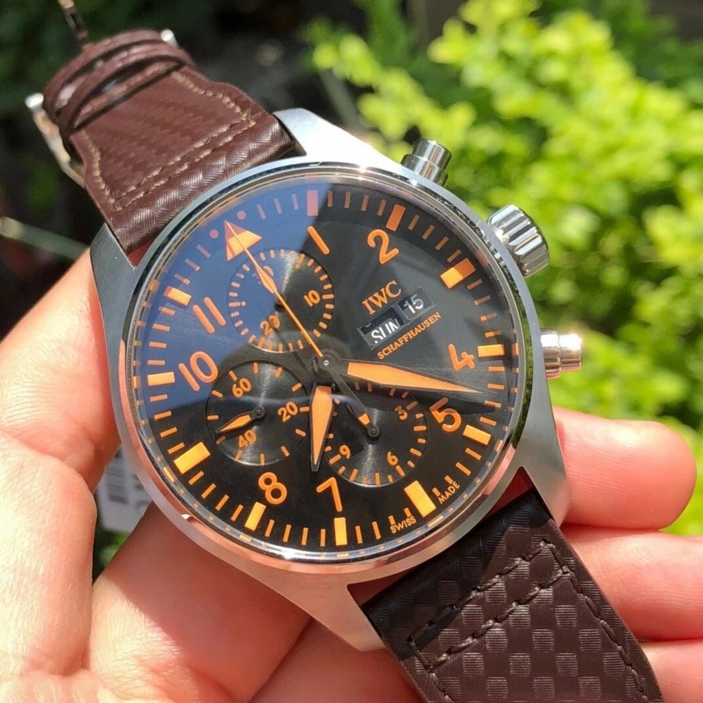 IW* Automatic Mechanical Multifunctional Pilot Chronographe Little ...