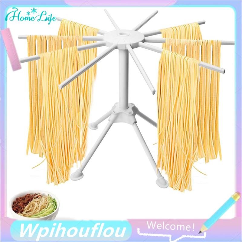 [HoME&life] Pasta Drying Rack, Collapsible Noodle Drying Holder, 10 ...