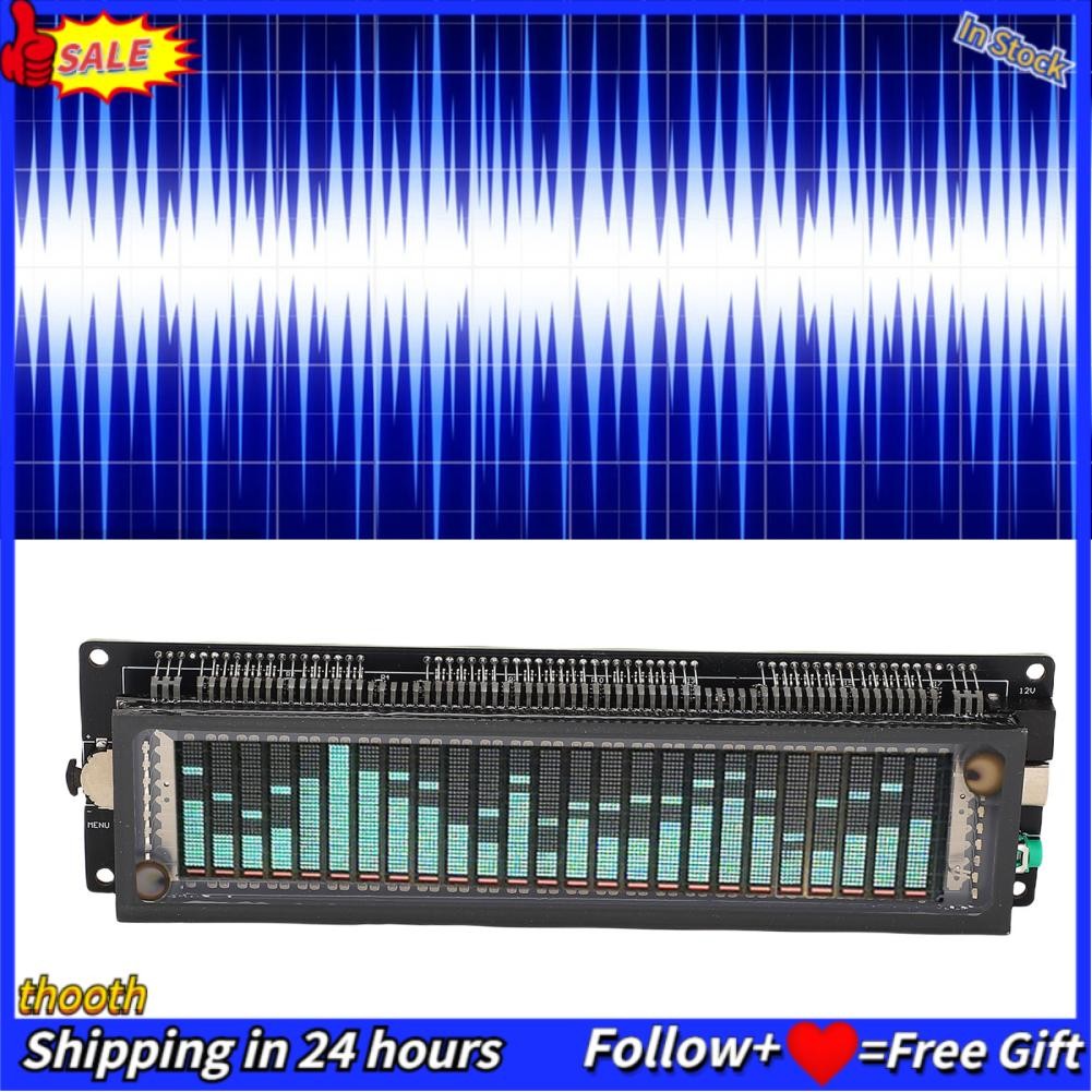 thooth-ph Pro Audio Spectrum Analyzer VFD Display Music Sound ...