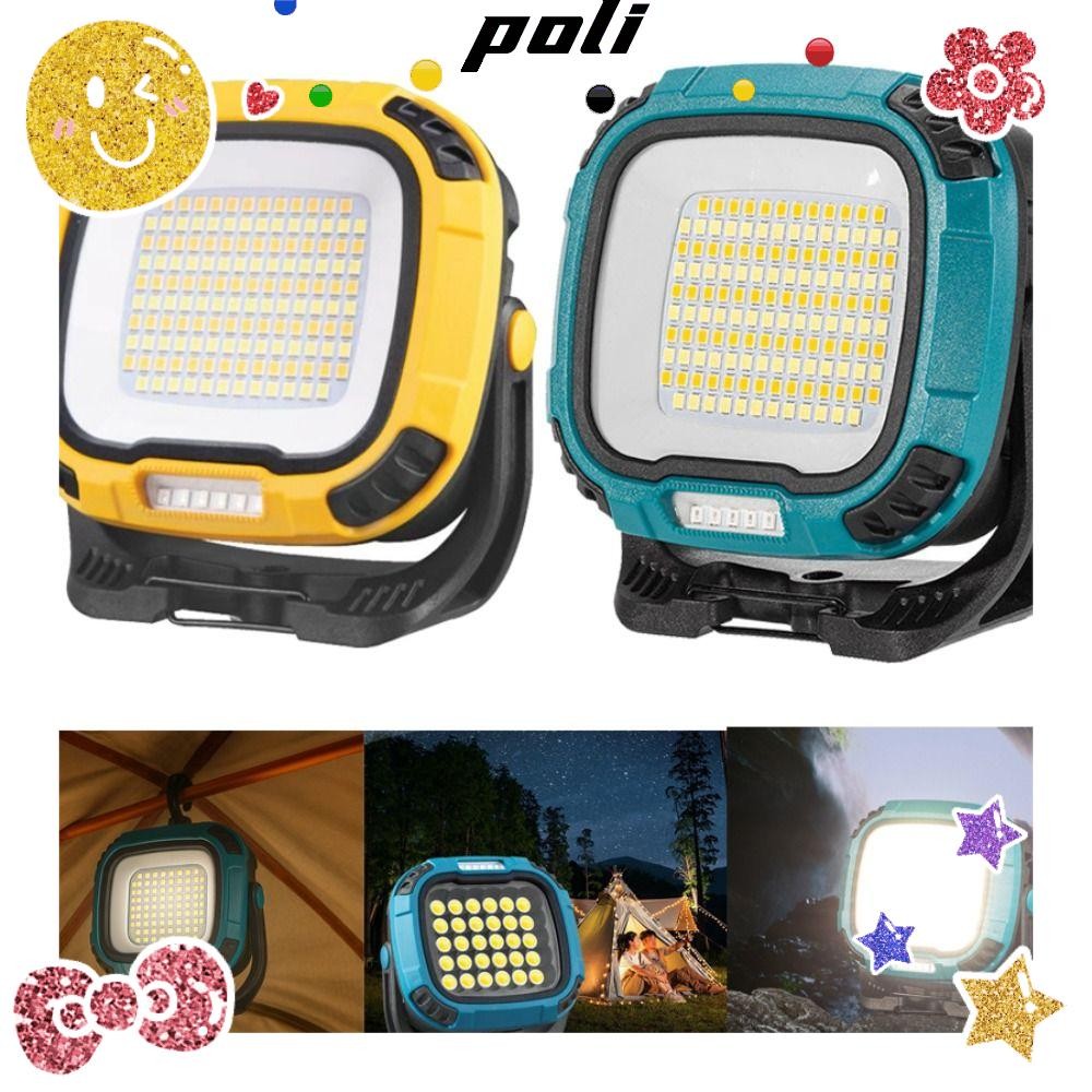 POLI Emergency Light, Type-C Rechargeable Magnetic Base LED Camping ...