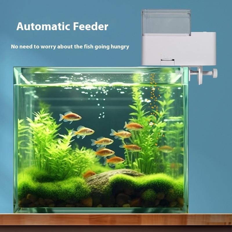 [Myoloy] LED Aquarium Digital Fish Tank 500ml Intelligent Digital ...