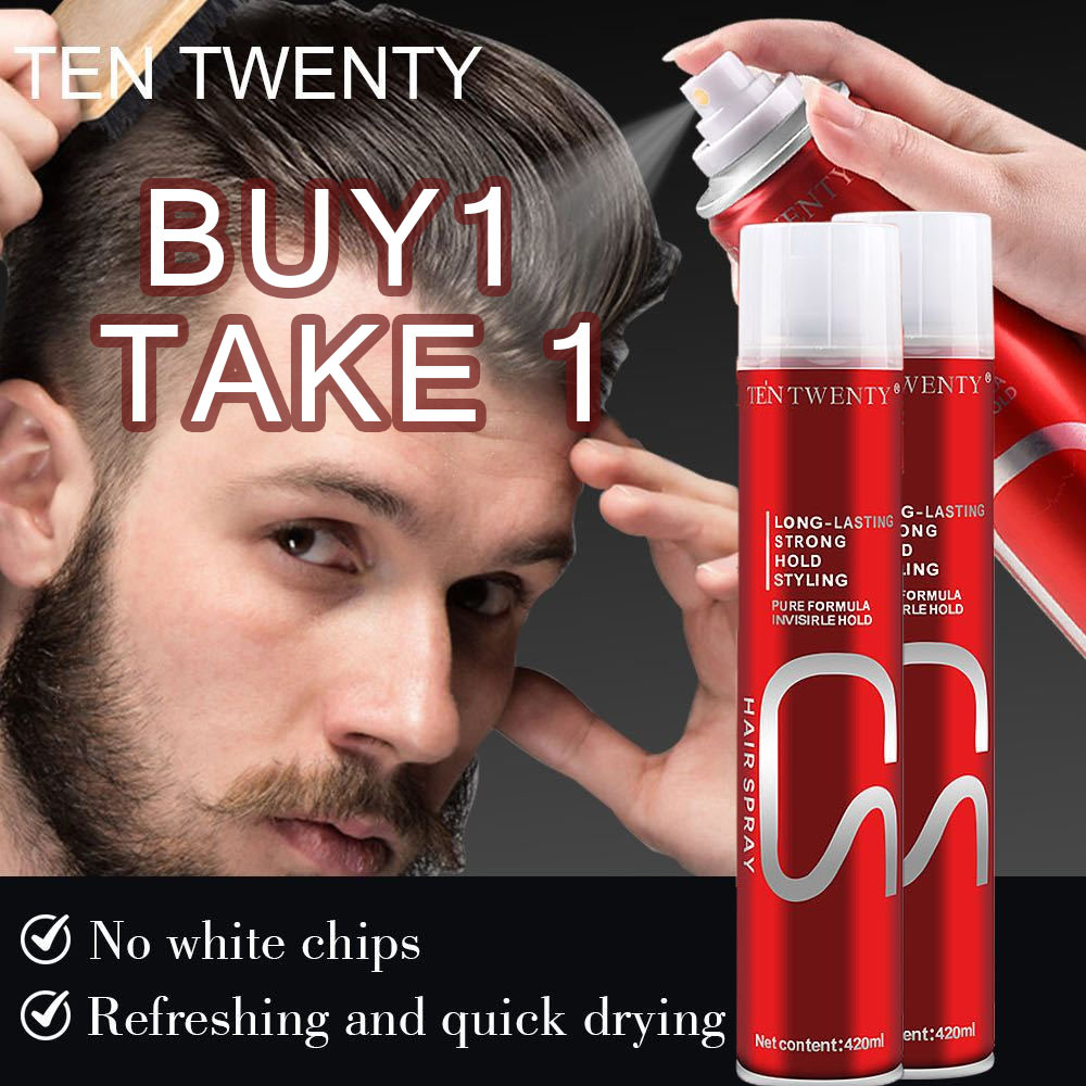 【BUY 1 TAKE 1】 420ml Strong Hold Hair Spray | Ultra-Hold Hairnet ...