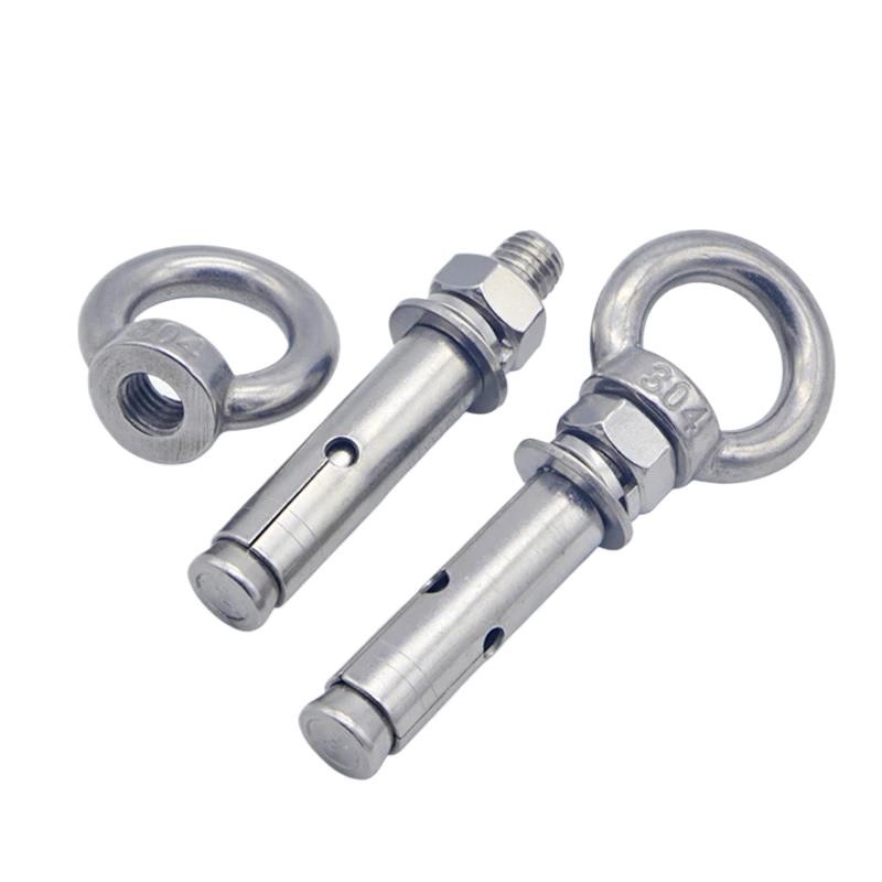 304 Stainless Steel M6 M8 M10 M12 Lifting Ring Expansion Hook Screw Water Heater Expansion Bolt ...