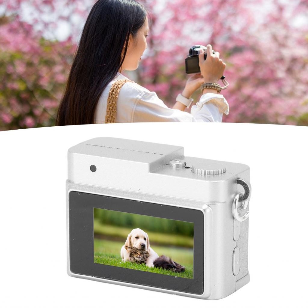 mingxiu-ph Yoidesu Mini Keychain Camera 1080P FHD Retro Digital Tiny ...