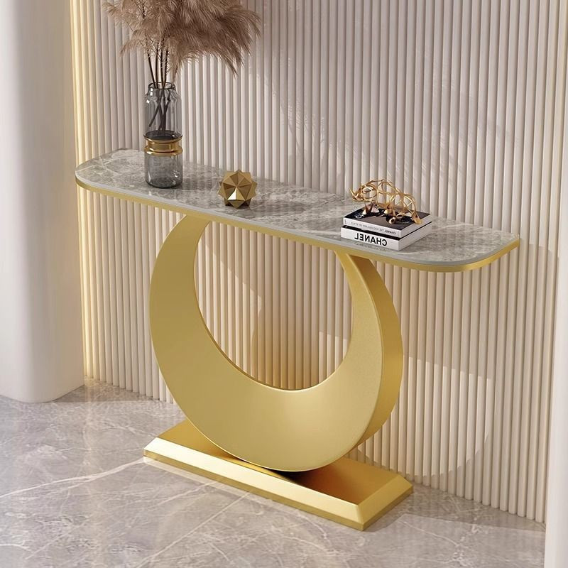 Entrance Console Table Modern Wall-Mounted Hallway Cabinet Console ...