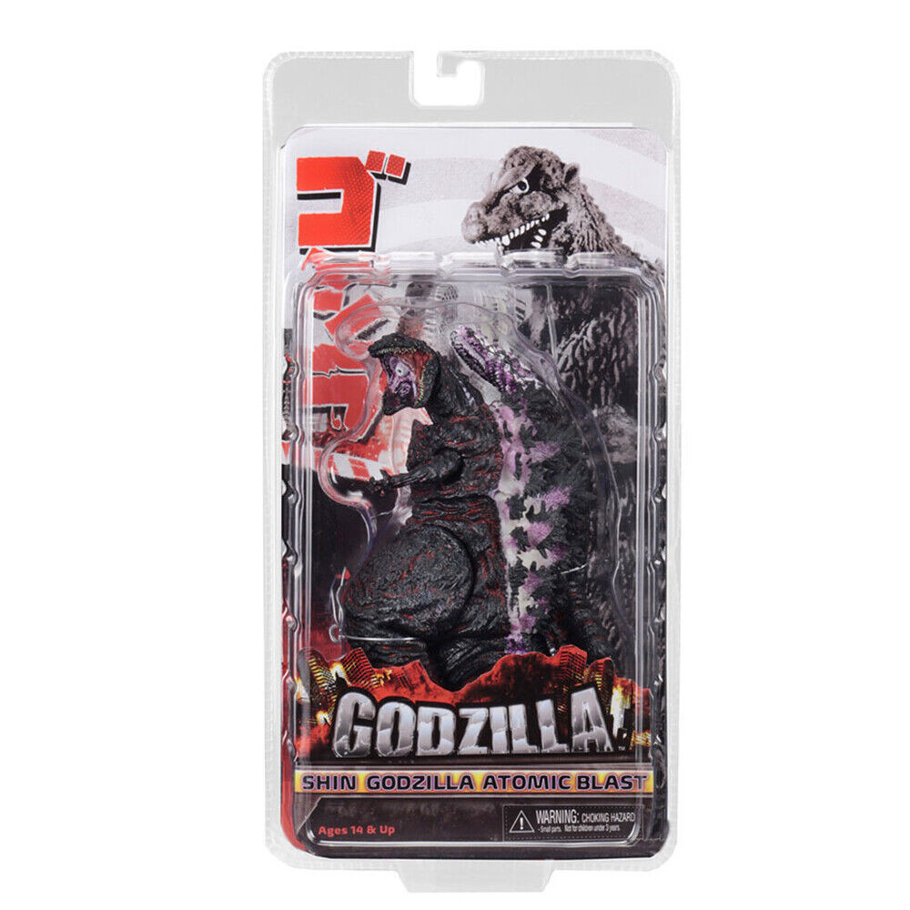 Neca Shin Godzilla Atomic Blast Head Tail Purple Action Figure Toy ...
