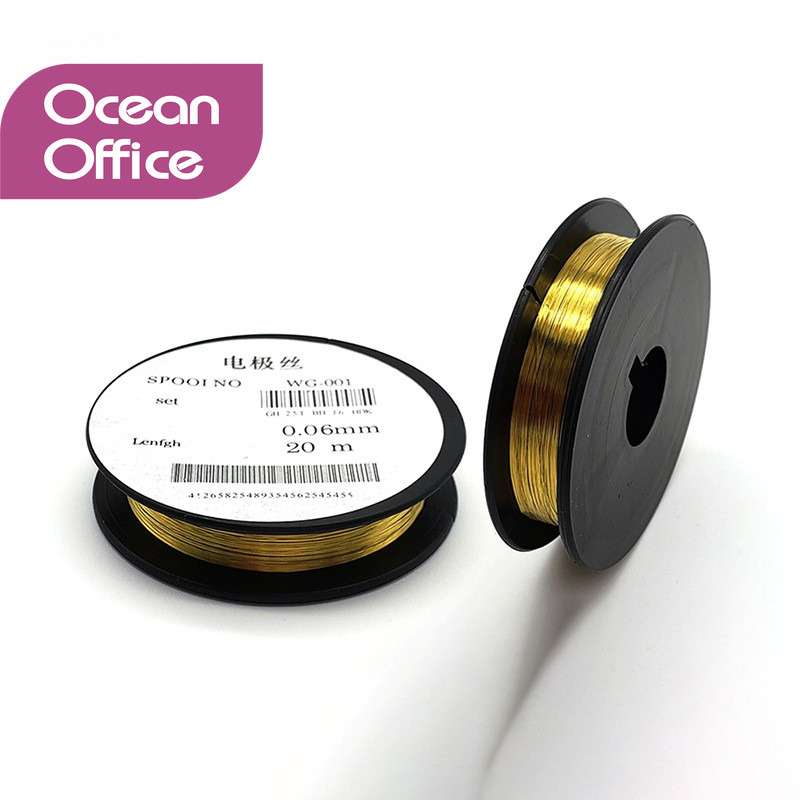 Printer Copier Parts 0.06mm Golden CORONA WIRE Electrode Tungsten Wire ...