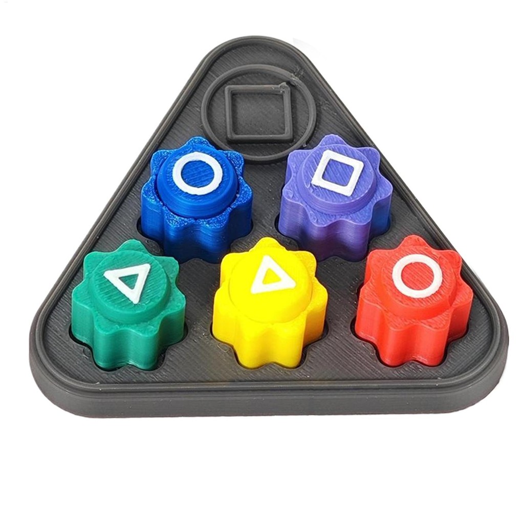 Squid Game 2 Gonggi Stones Jack Stone Pebbles Set 3D-Printed Korean ...