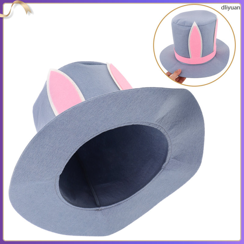 Bunny Hat Easter Hat Bunny Ear Top Hat Costume Accessory Easter Parties ...
