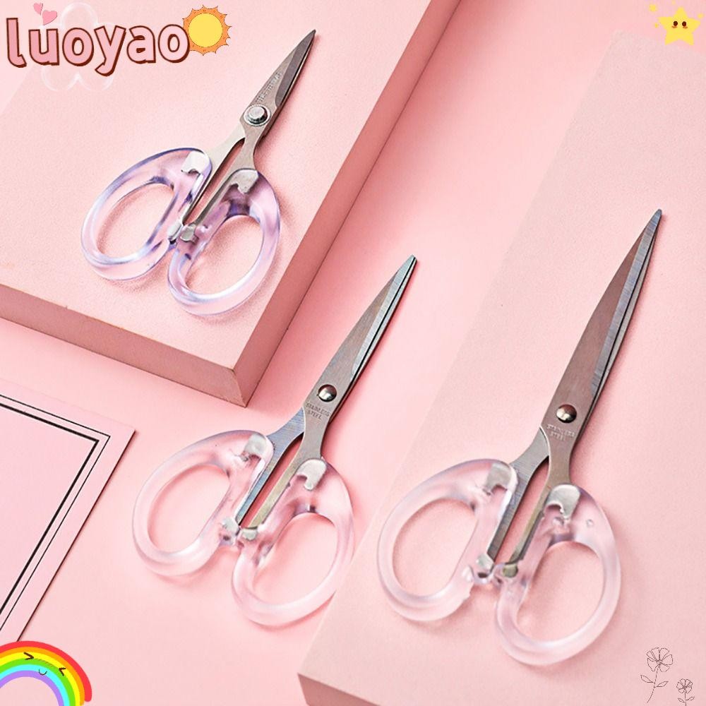 LUOYAO Cartoon Safety Scissors, Cartoon School Supplies Hand Made ...