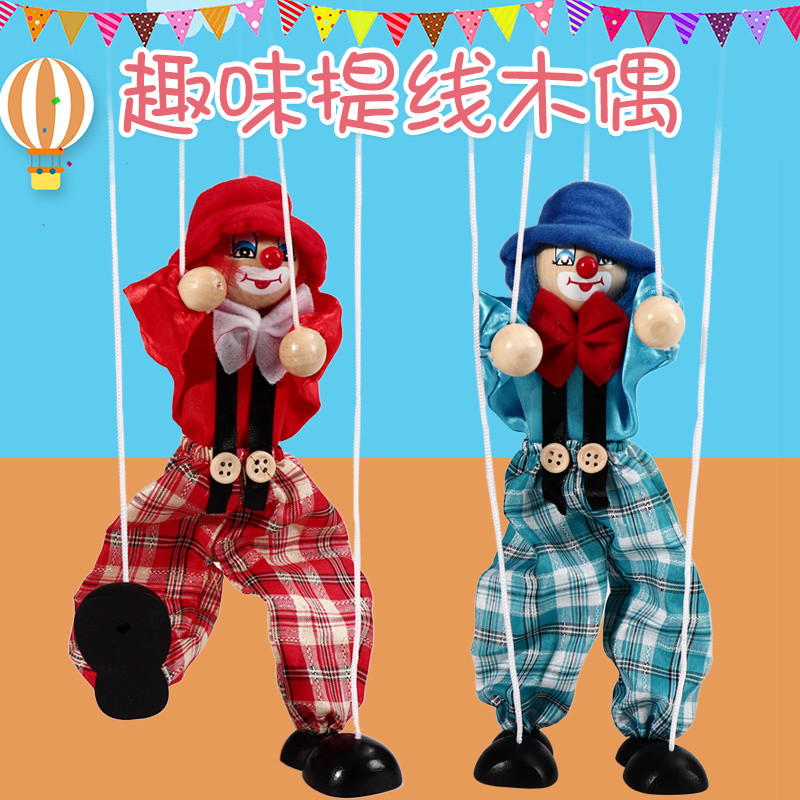 String Puppet Puppets Wooden Doll Handmade Puppet Doll Pinocchio Drama ...