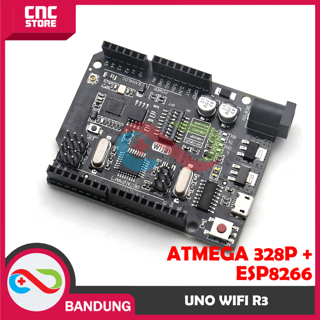 Arduino UNO WIFI R3 ESP82660 32MB FLASH CH340G-A | Shopee Philippines