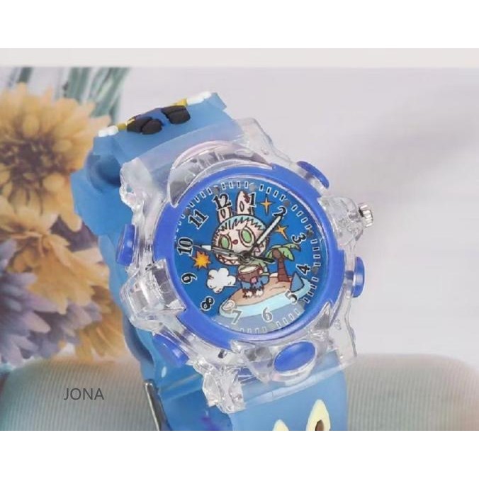 LABUBU CUTE WATCH WITH LED AND MUSIC FOR KIDS. 3D CHARACTERS OF LABUBU ...