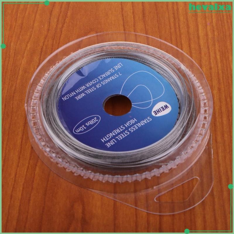 [Hevalxa] Line Wire Leader Coated Stainless Steel Trace Leader Wire ...