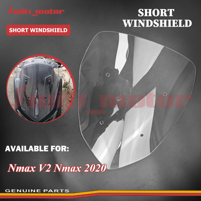 Windshield Clear【Short 】FOR Nmax V2 Nmax 2020 Visor Windshield Clear ...