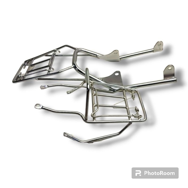 Front Clip Rack win 100 set Rear Begel Luggage honda win100 win 100 r ...