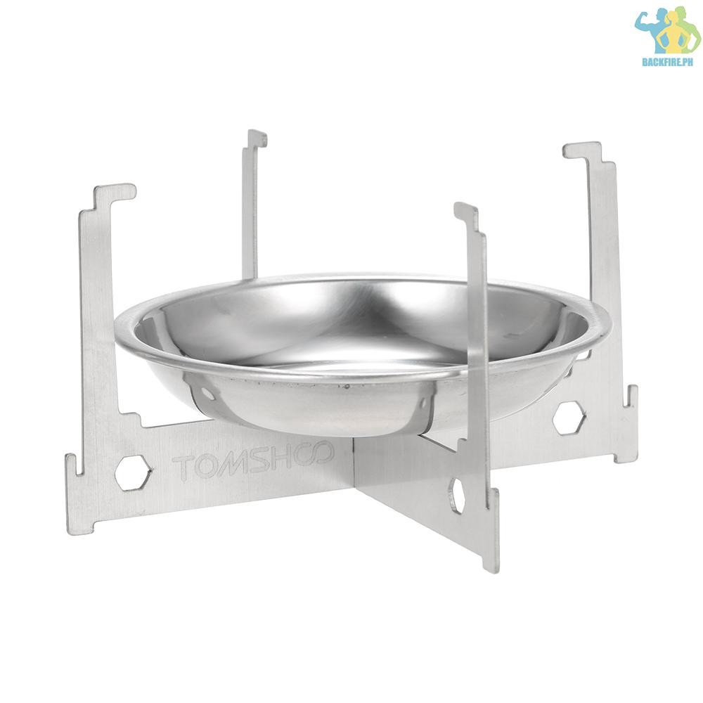 TOMSHOO Portable Outdoor Stove Spirit Burner Stove Stand Burner Stove ...