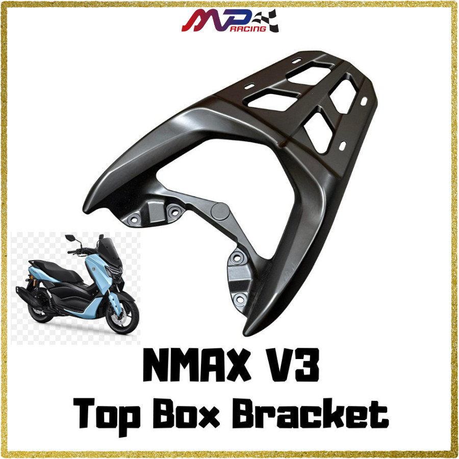 Nmax V3 mono rack,top rack,rak nmax box | Shopee Philippines