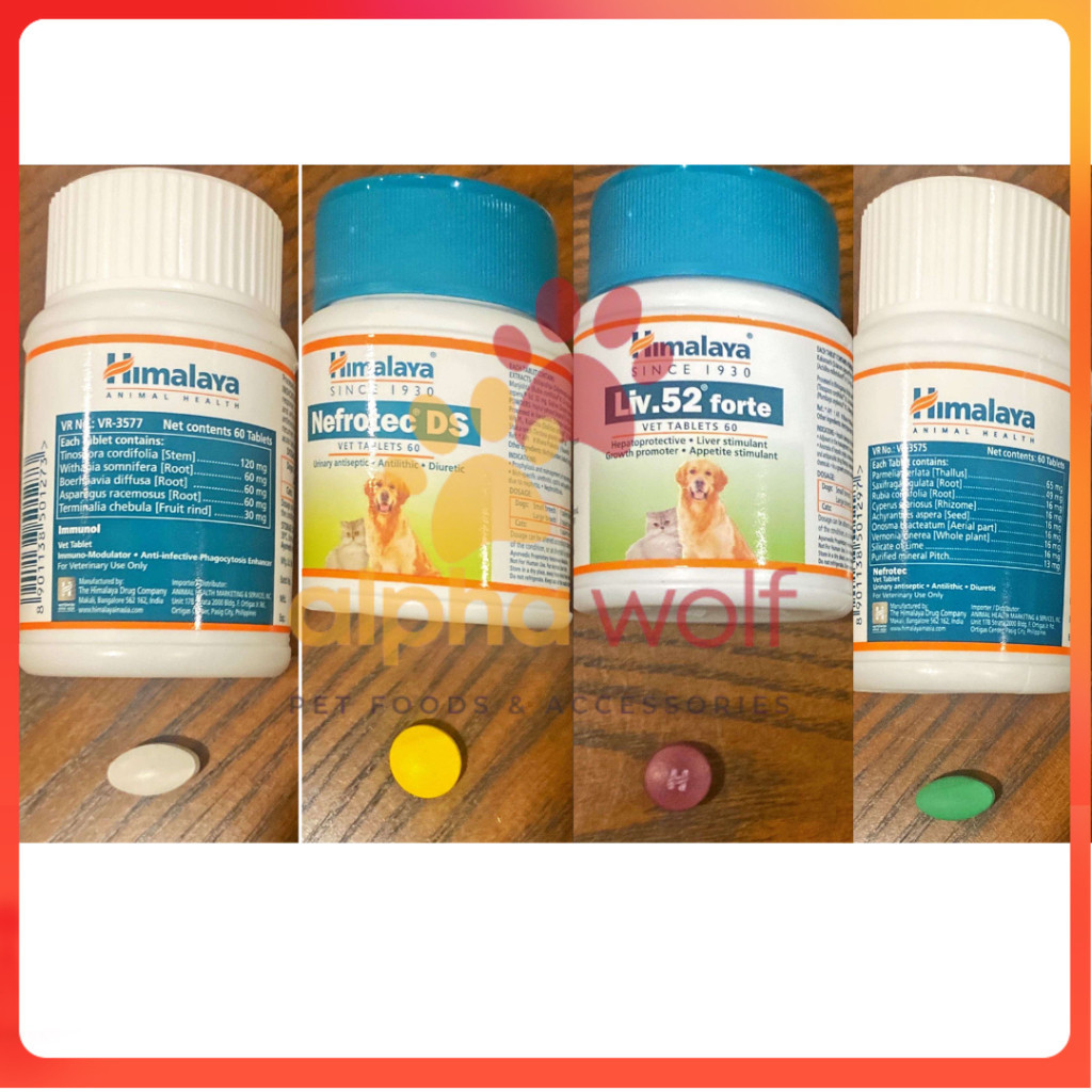[1PC TABLET] Himalaya Tablets Liv.52 Forte, Nefrotec, Nefrotec DS ...