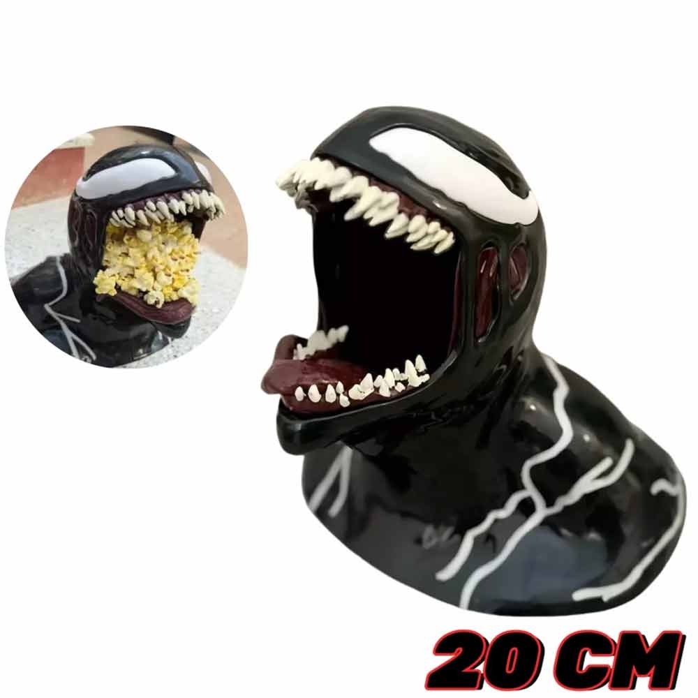 Venom Iron Blood Resin Half Head Figure Statue Popcorn Bucket Cup Gift ...