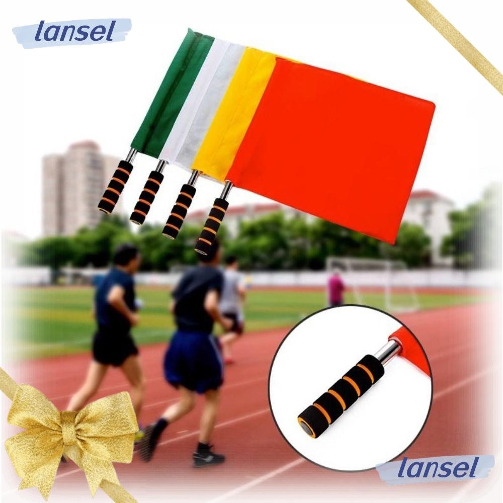 LANSEL Linesman Flags, Competition Specific Multi-color Soccer Referee ...