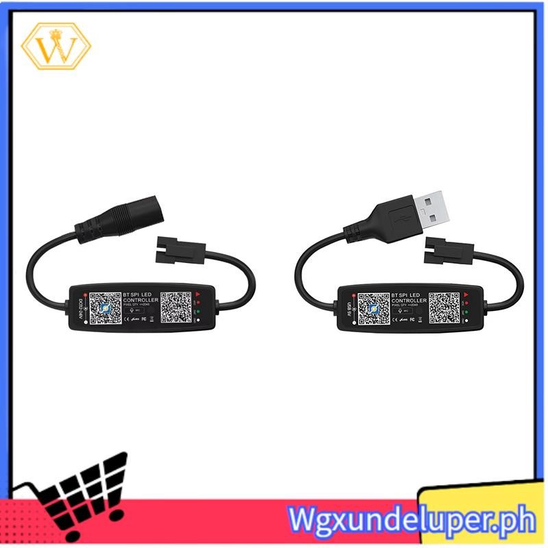 【W】WS2812B LED Controller Bluetooth APP Control Music Controller for ...
