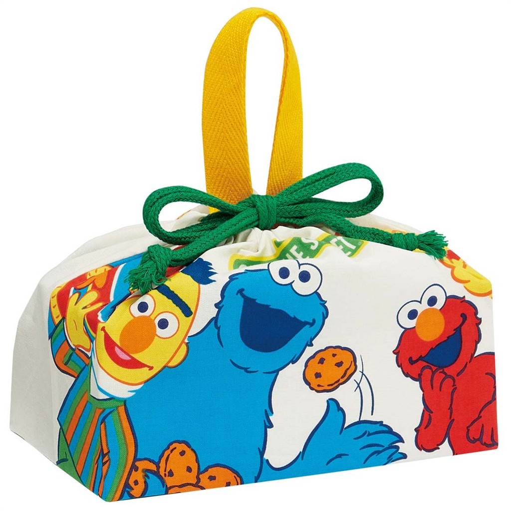Skater Childrens Lunch Box Drawstring Bag Sesame Street Made in Japan KB7-A | Shopee Philippines