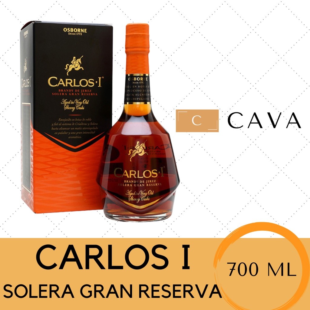 Carlos I - Solera Gran Reserva 700ML | Shopee Philippines