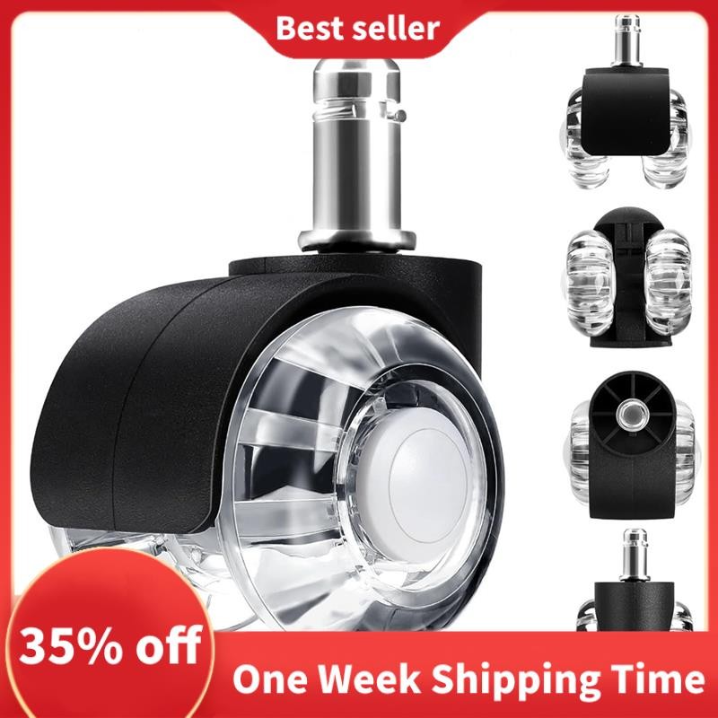 Available Office Chair Wheels Set of 5,Wheels for Office Chairs,360 ...