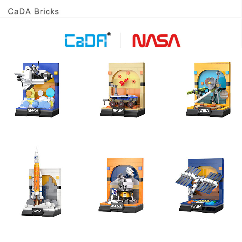 CaDA NASA Space set C56041-C56046 NASA Official License Creator Expert ...