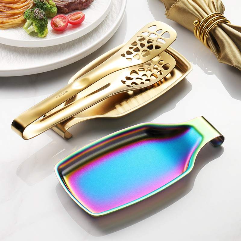 Oukeai Korean Stainless Steel Tableware Shelf Plate Tabletop ...