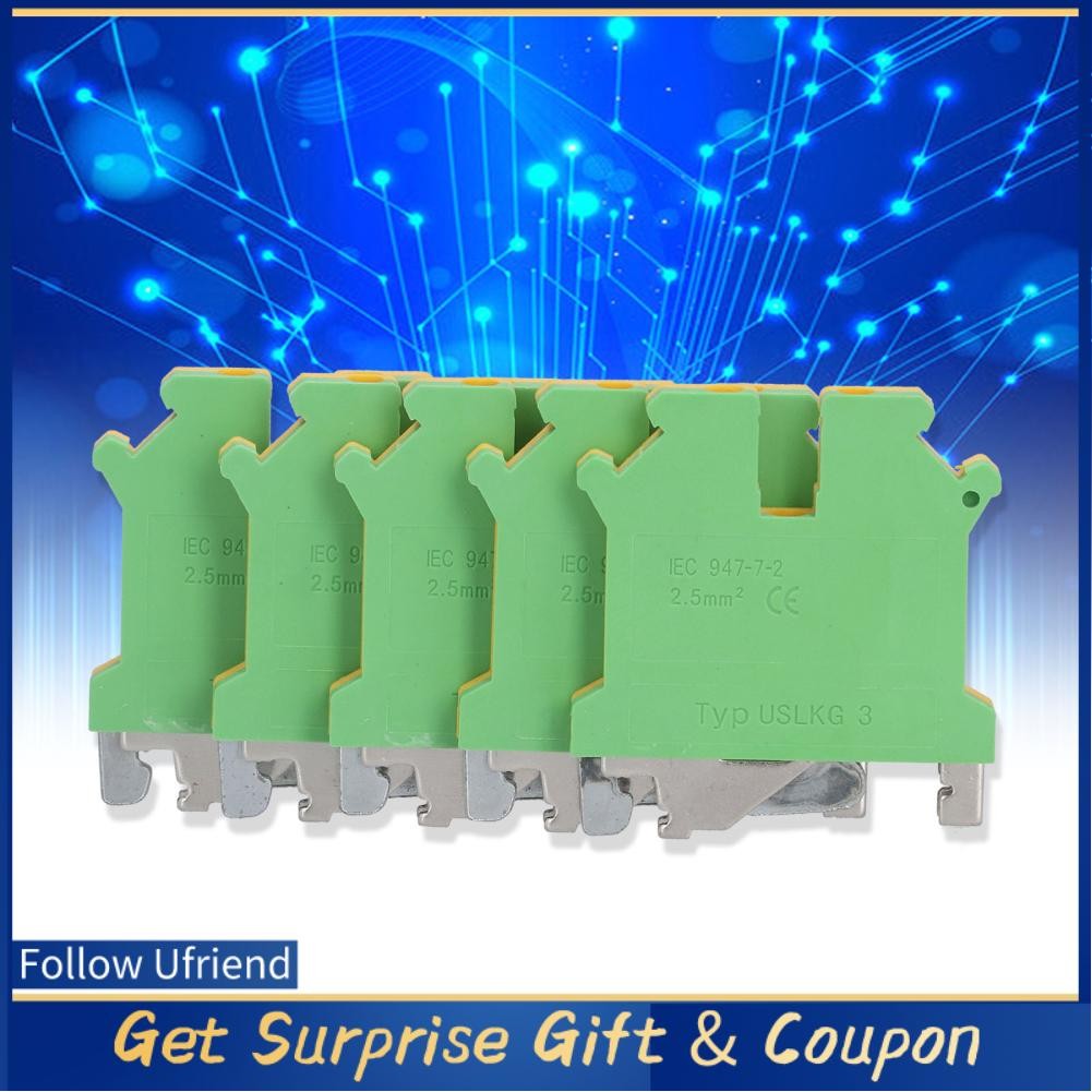 Ufriend Grounding Terminal Flame Retardant 50Pcs TYP USLKG-3 Strong ...