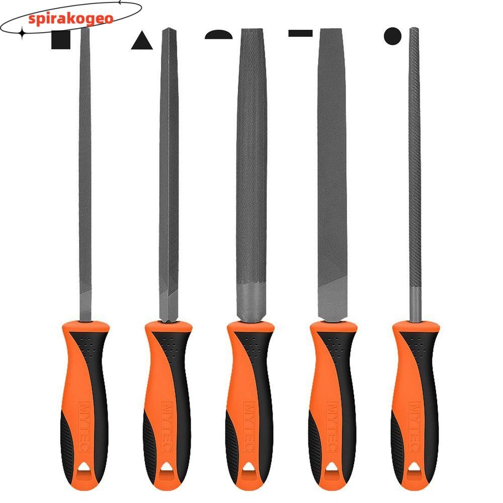 SPIRAKOGEO Steel Files, Steel Flat/Semicircle/Circle/Triangle/Square ...