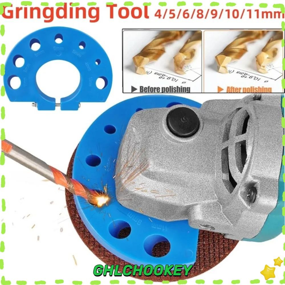 GHLCHOOKEY Power Drill Bit Sharpener, Fan Shaped Multi-specification ...