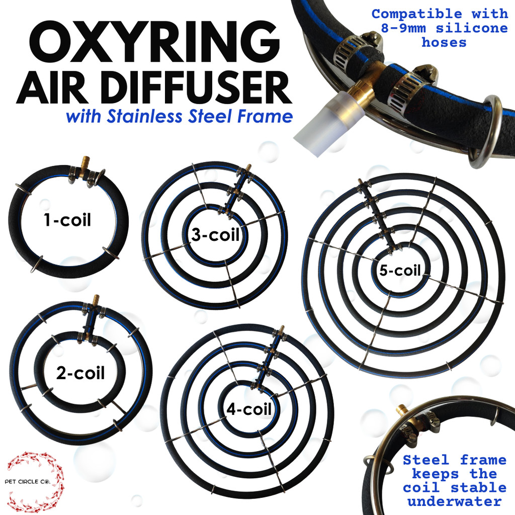 Oxyring Oxygen Ring Air Diffuser Oxyhose with Stainless Steel for Pond ...