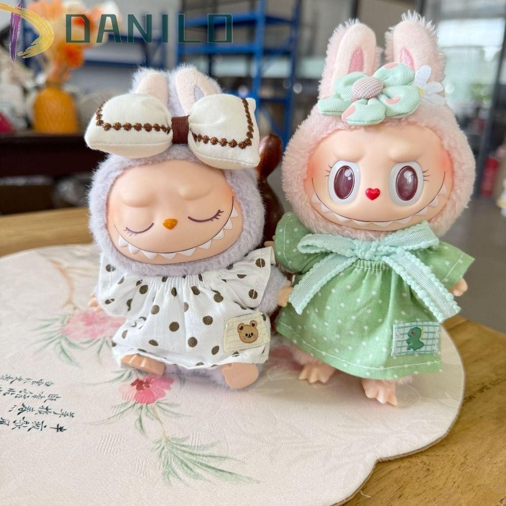 DANILO1 Labubu Doll's Outfit, Handmade Dress Up Sitting Labubu Time ...