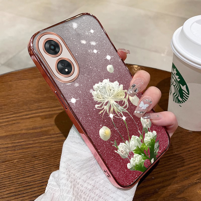 Casing OPPO A17 OPPO A17K Phone case Ultra thin transparent bumper with ...