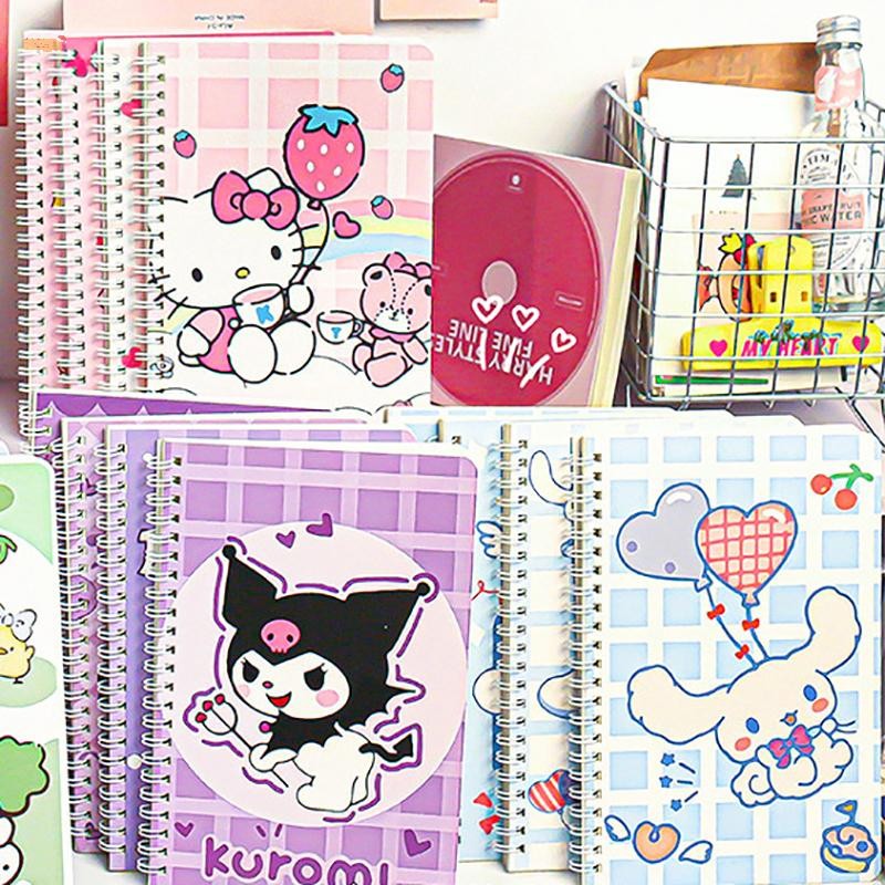 Sweet Kawaii Anime A5 Notebooks Cute Cartoon Notepads Cinnamoroll ...